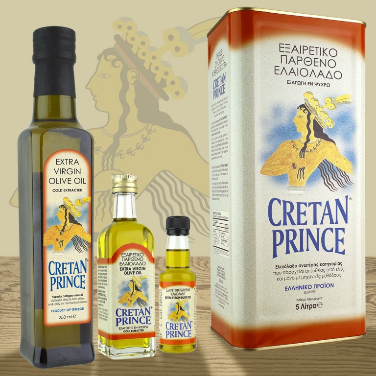 Cretan Prince - Metrographics design branding printing